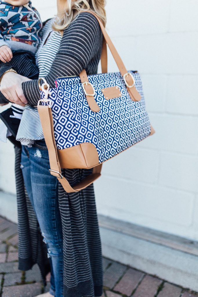 stylish and organized diaper bag from Austin | Fowler