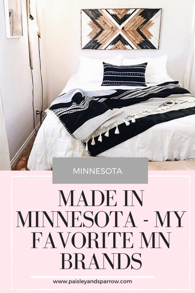 Made in Minnesota - My Favorite MN Makers - Paisley & Sparrow