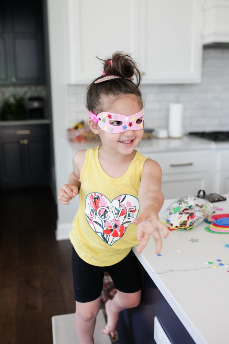 Superhero Mask Template + Tutorial - Paisley & Sparrow