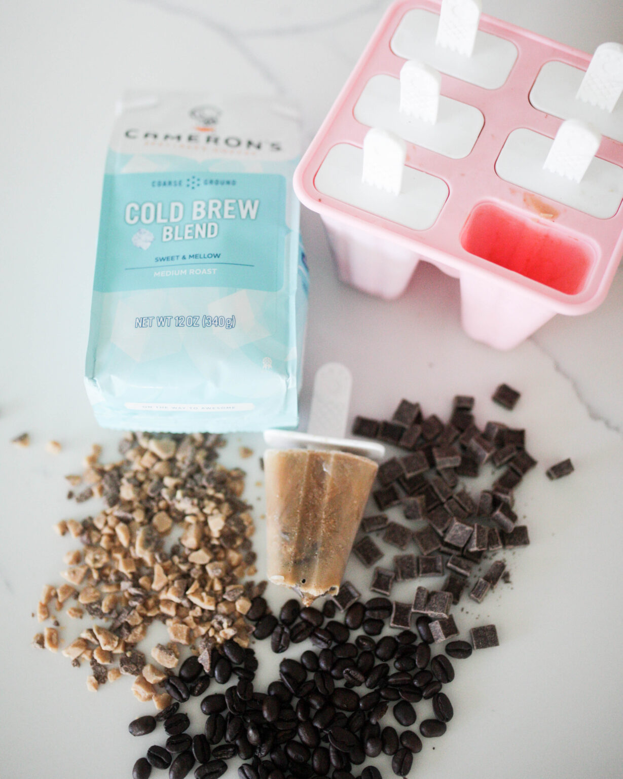 Cold Brew Coffee Popsicles - Paisley & Sparrow