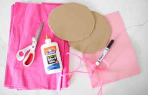 Simple DIY Tissue Paper Pig Craft for Toddlers - Paisley & Sparrow