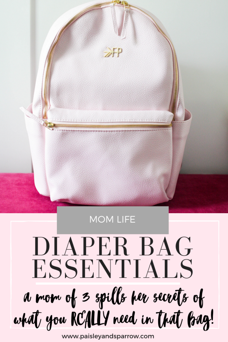 Diaper Bag Checklist - 17 Essentials To Pack (Expert Tips from a Mom of ...