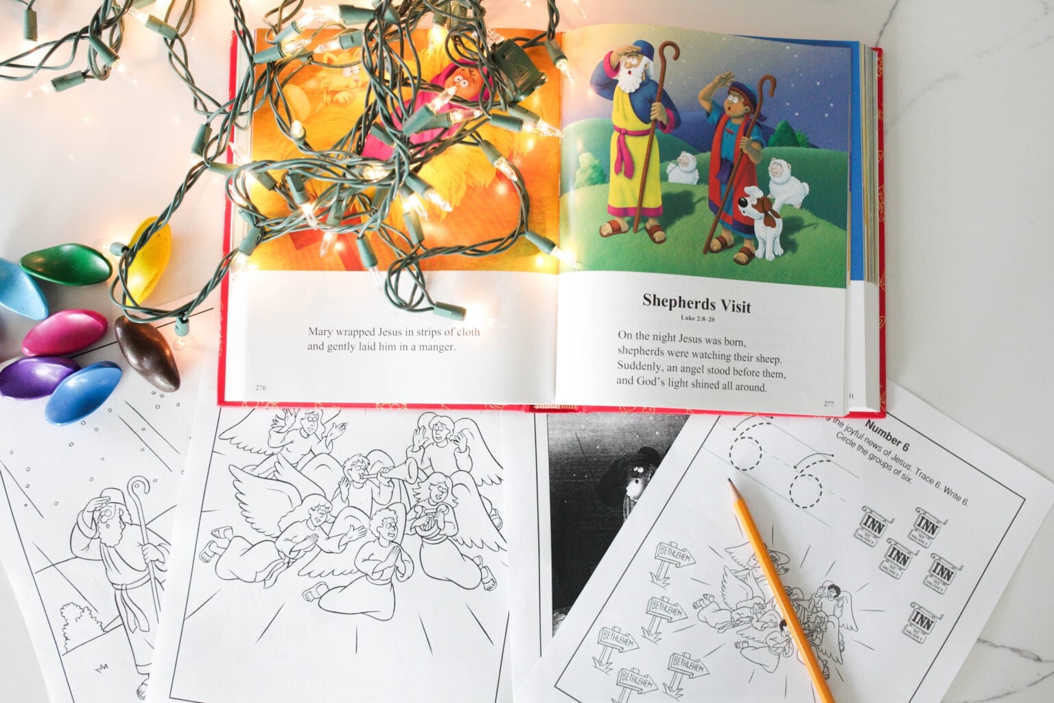 Christmas Activities for Kids With The Beginner's Bible - Paisley & Sparrow