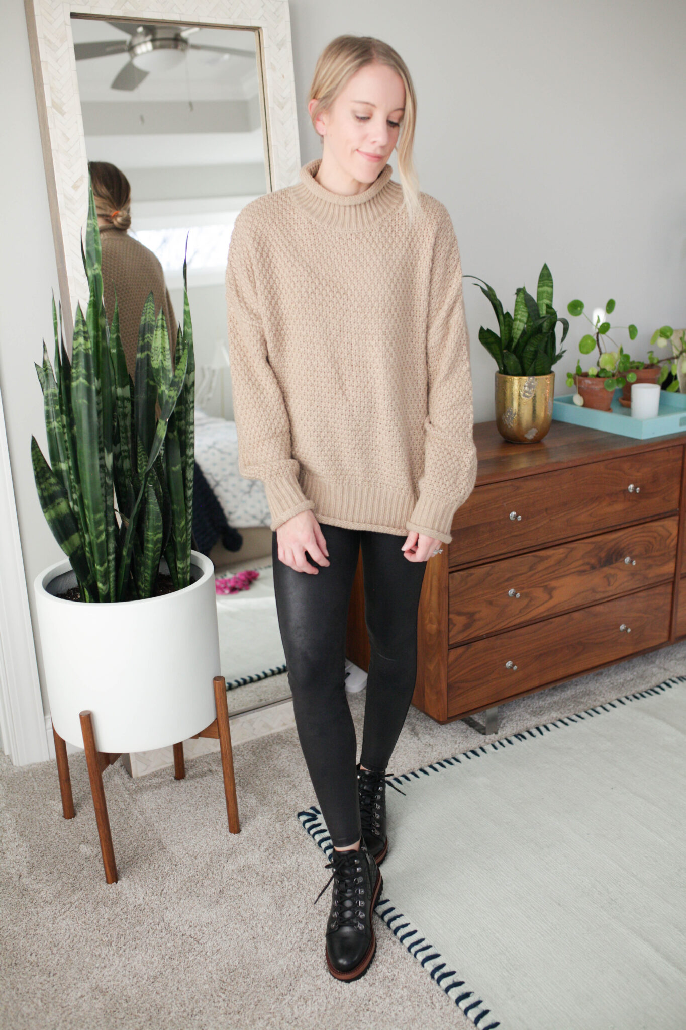 One Sweater Nine Ways - Oversized Sweater Outfits - Paisley & Sparrow