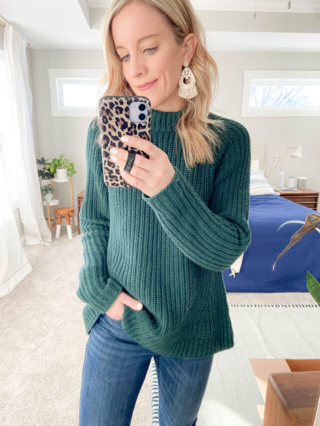 Amazon Prime Wardrobe Sweater Review - Paisley & Sparrow