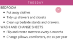 Easiest Weekly Cleaning Schedule + Free Printable Checklist - Paisley ...