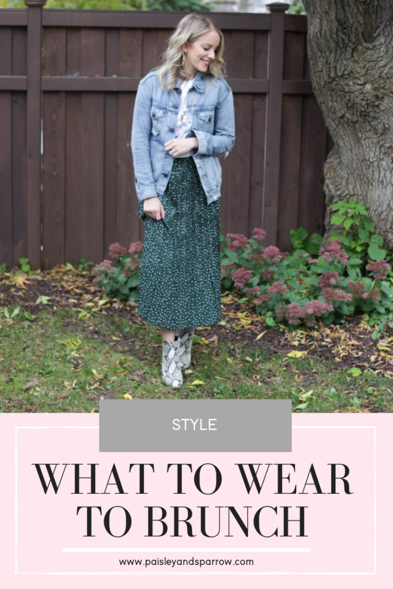 17 Outfits for Brunch: Best Brunch Outfits for Every Season - Paisley ...