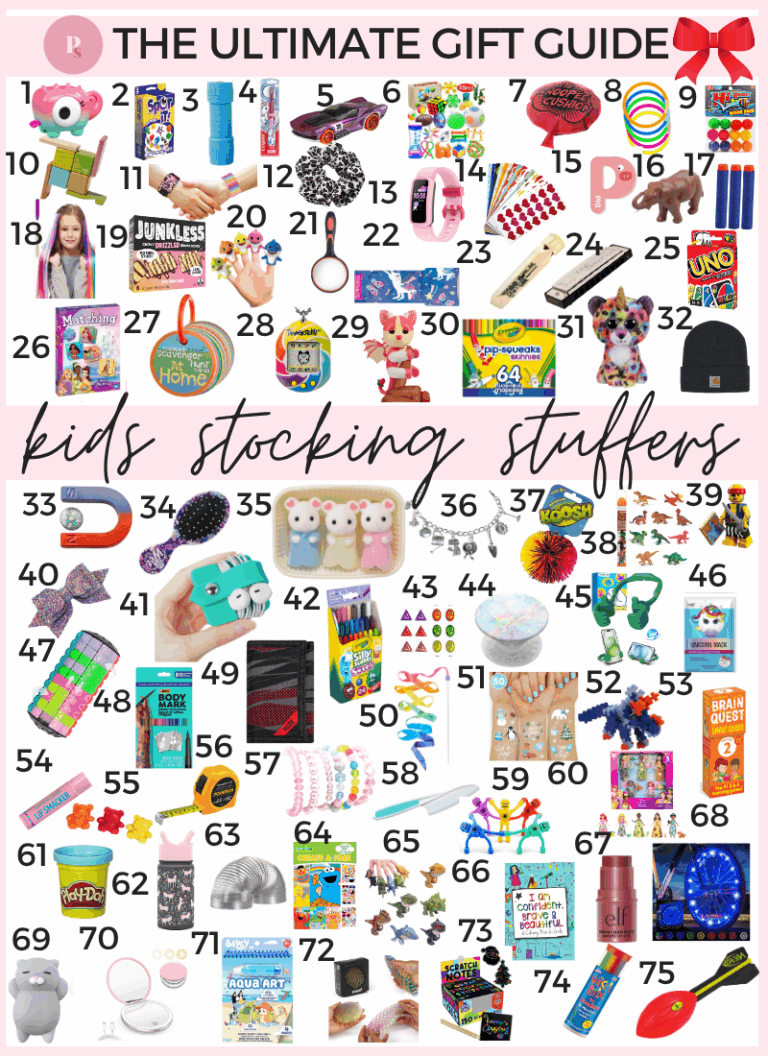 Kids Stocking Stuffer Guide - 70+ Ideas for Boys and Girls - Paisley ...