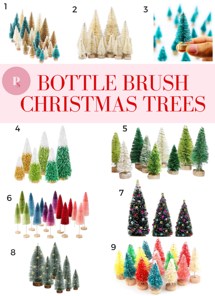 Bottle Brush Christmas Trees: Best Decor Ideas + Where to Buy Them ...