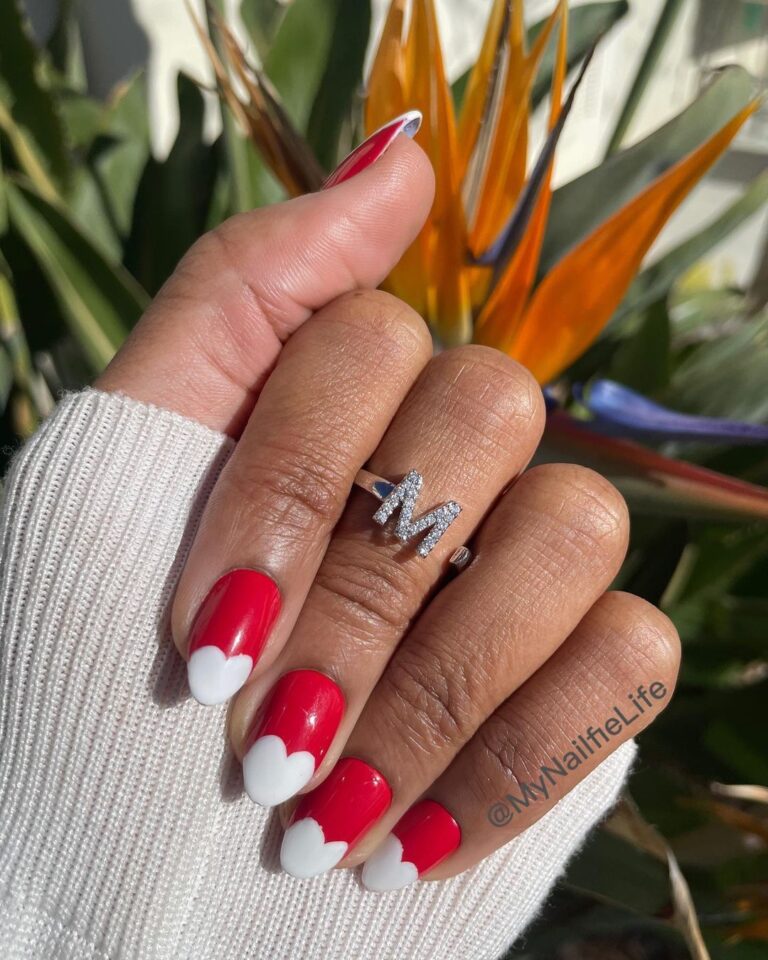 White French Tip Nail Designs - 22 Modern Ideas - Paisley & Sparrow