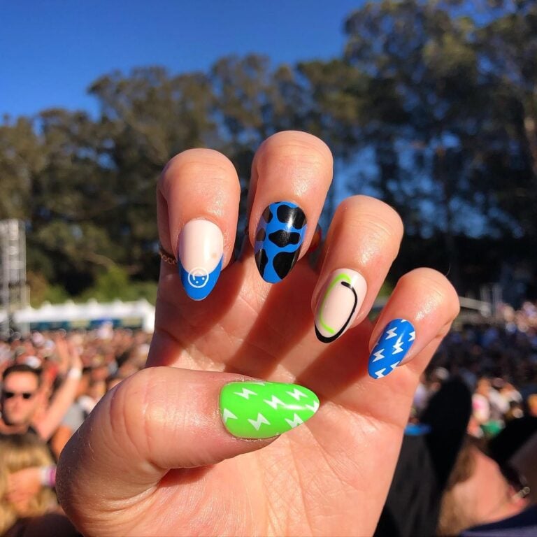 49 Bright Neon Nail Designs to Inspire Your Next Manicure - Paisley ...