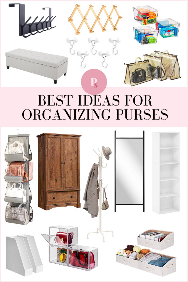 How to Organize Your Purses: 29 Best Ideas - Paisley & Sparrow