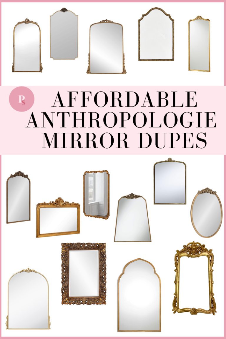 13 Best Affordable Anthropologie Mirror Lookalikes (2024) - Paisley ...