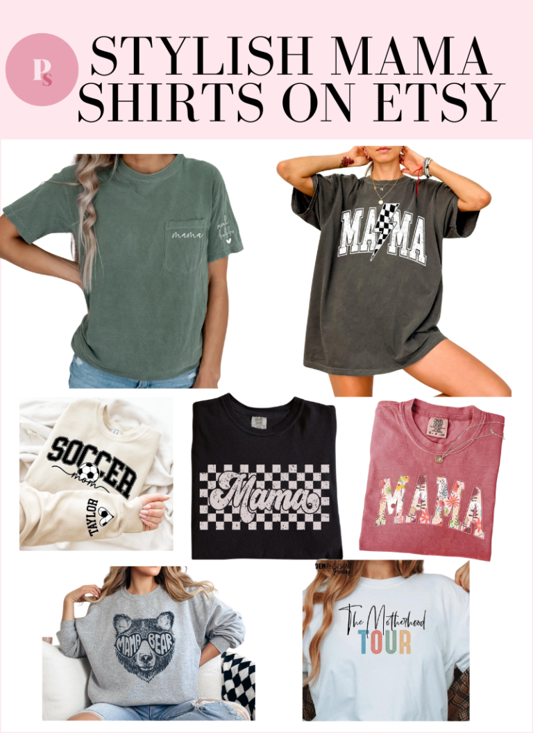 9 Stylish Mama Shirts on Etsy - Paisley & Sparrow