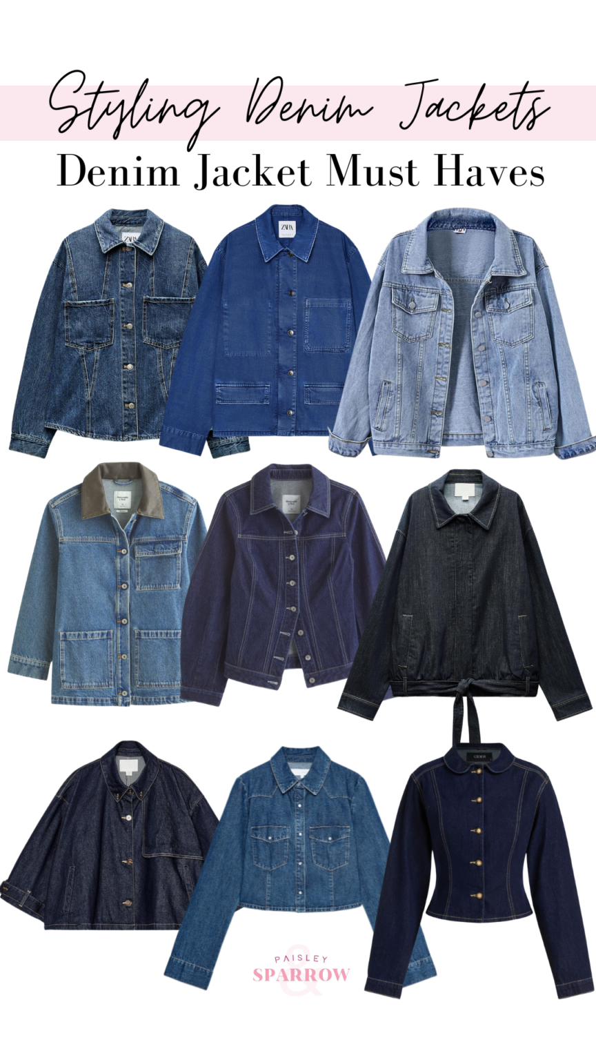 Denim on Denim: 7 Must-Have Denim Jackets for Spring Style - Paisley ...