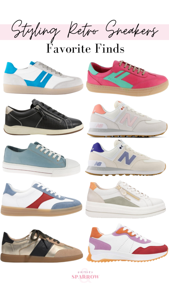 Retro Sneakers: Step Back in Time with 5 Styles Styled 14 Ways ...