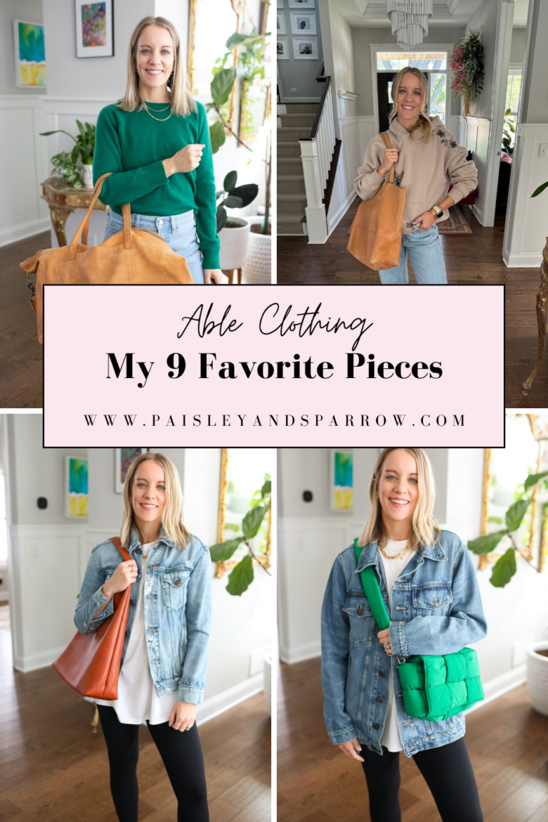 Able Clothing: 9 Essential Pieces for a Timeless Wardrobe - Paisley ...