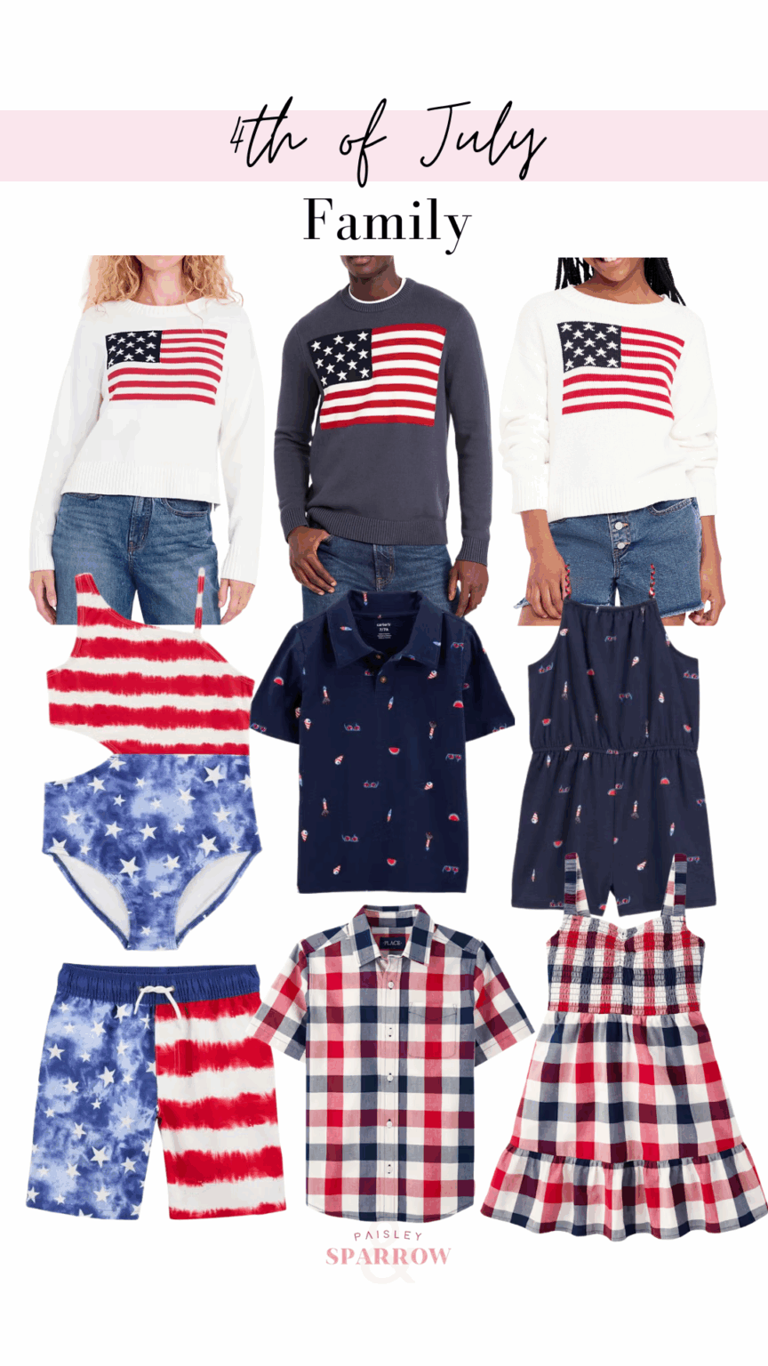 13 Stylish Fourth of July Inspired Outfits