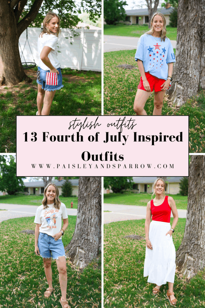 13 Stylish Fourth of July Inspired Outfits
