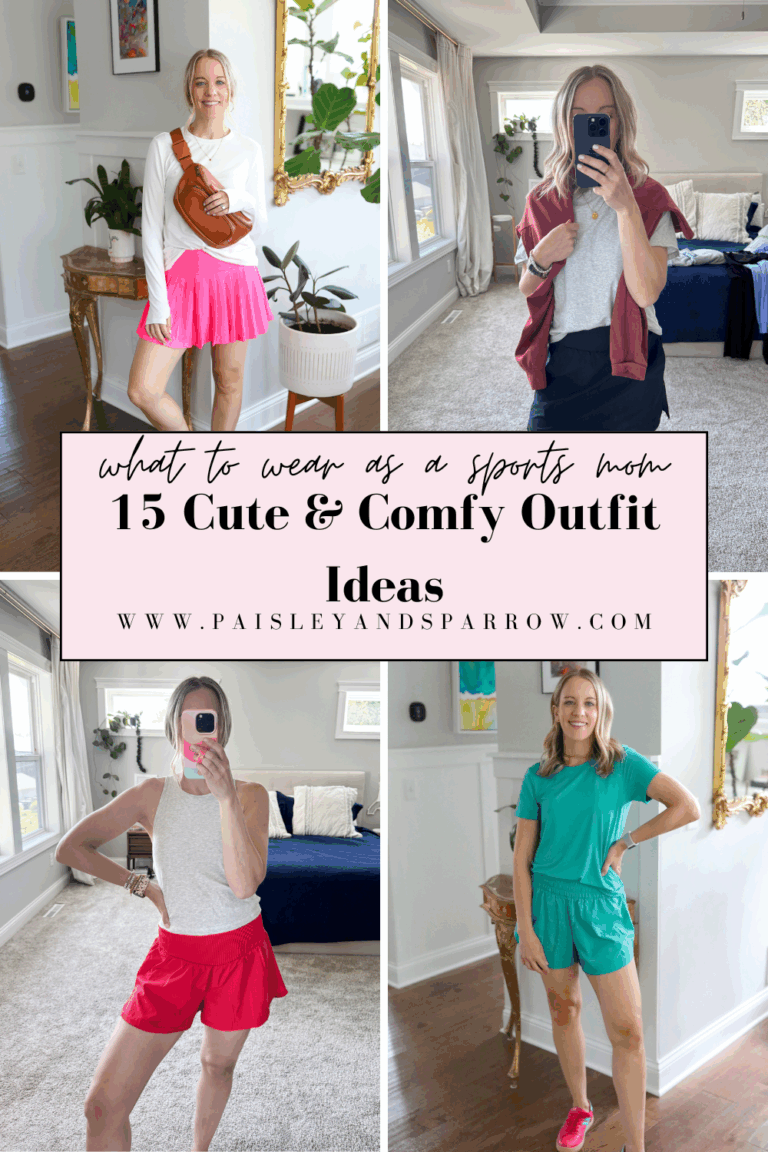 What to Wear as a Sports Mom | 15 Cute & Comfy Outfit Ideas