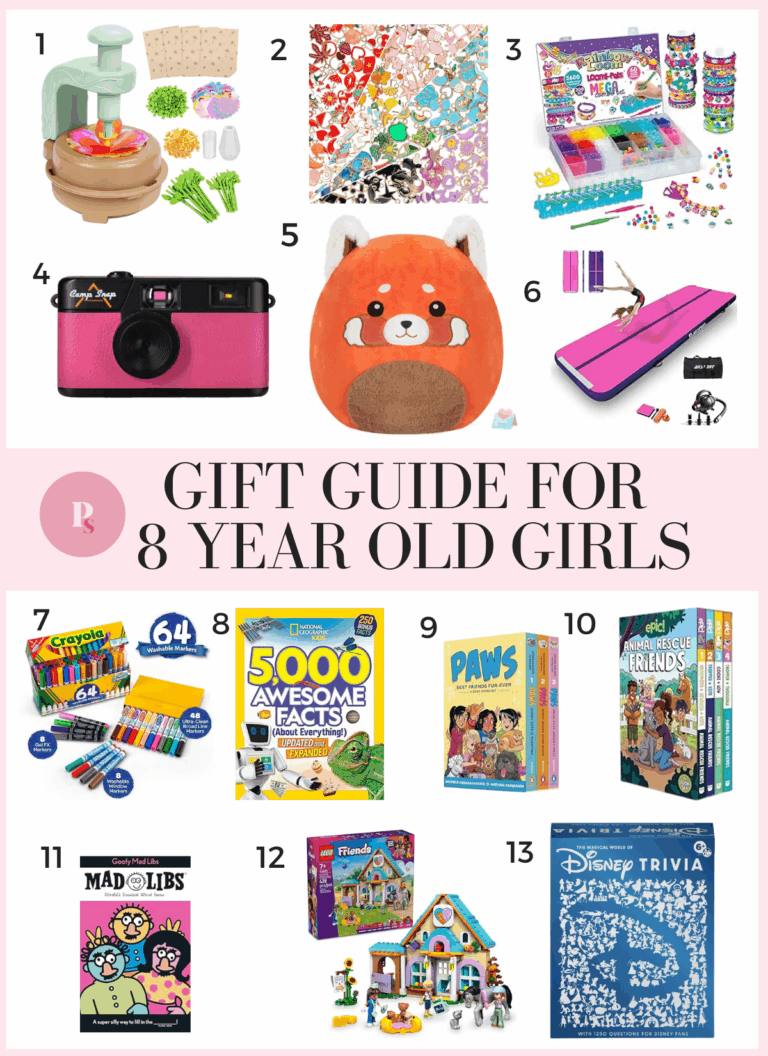 8 Year Old Girl Gift Ideas Guaranteed To Make Her Smile - Paisley & Sparrow